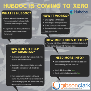 Gibson Clark Hubdoc and Xero - Gibson Clark